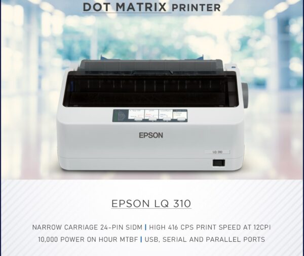 Epson LQ-310 Dot Matrix Printer – Gfive Technology Pvt. Ltd – Online Shop